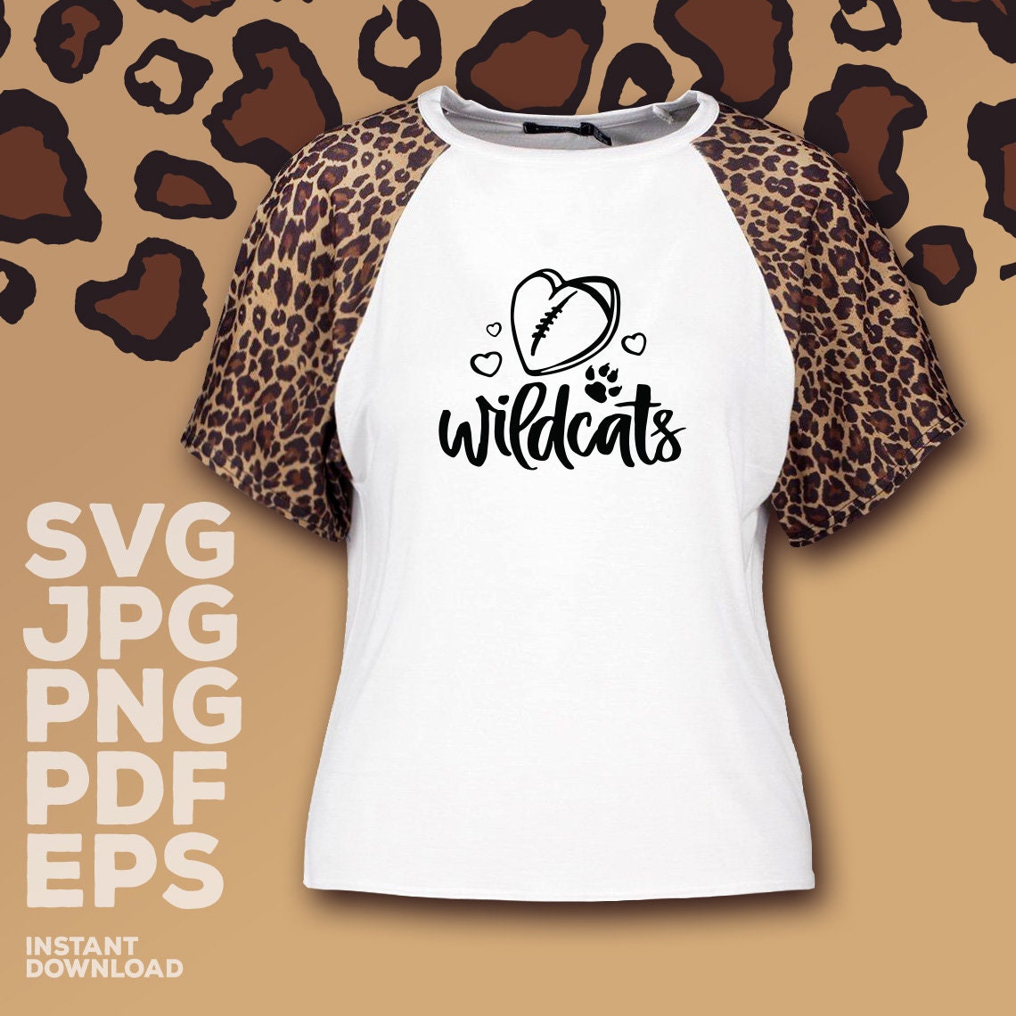 Go Wildcats Svg School Spirit Png Football Cheer Wildcat Pride - Etsy