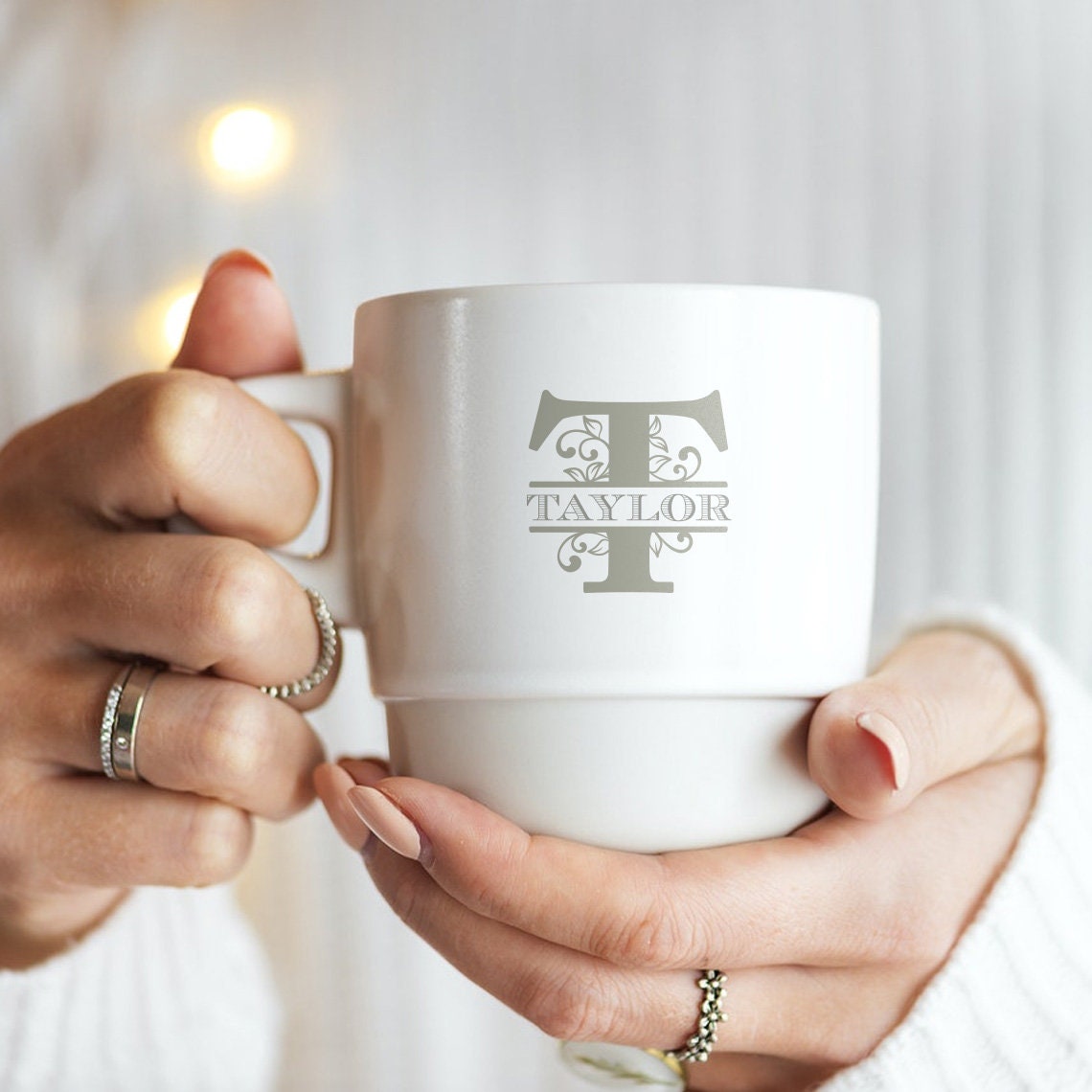 Monogram Svg Split Boho Monogram Font Svg Split Monogram Svg | Etsy