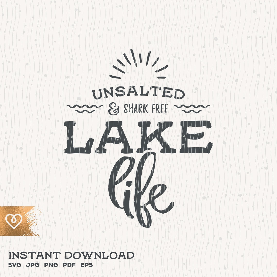 Beach Quote Summer Quote ** Digital Download** Lake Life Quote Beach ...