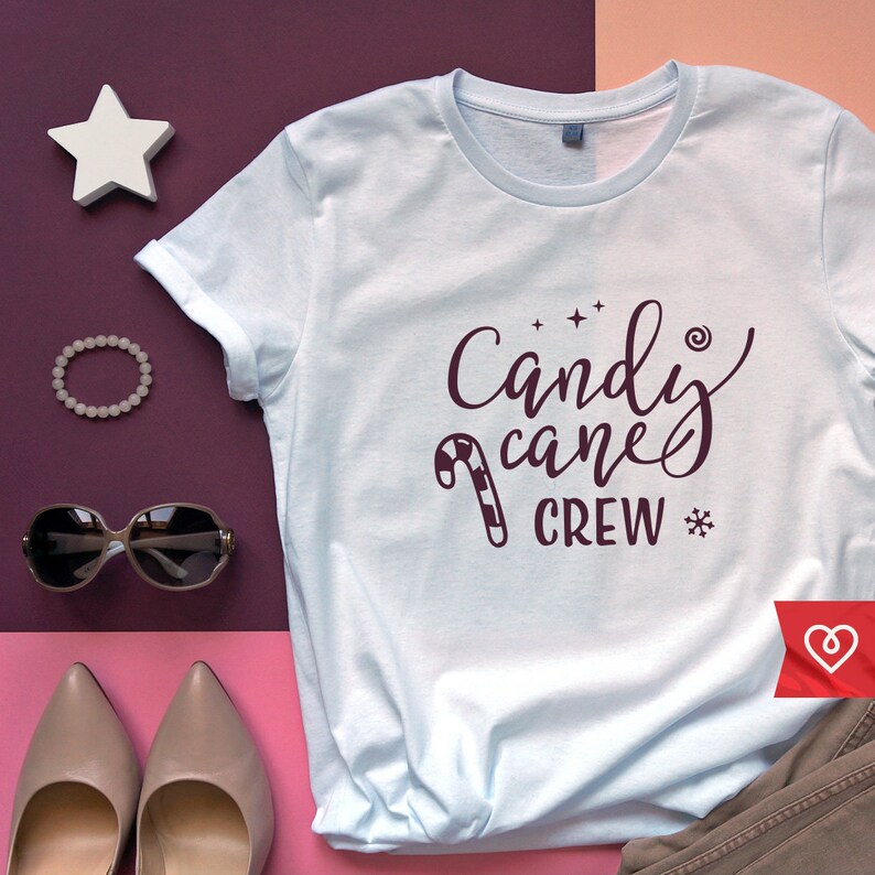 Candy Cane Crew Svg Christmas Candy Png Sweet Xmas Cut File - Etsy