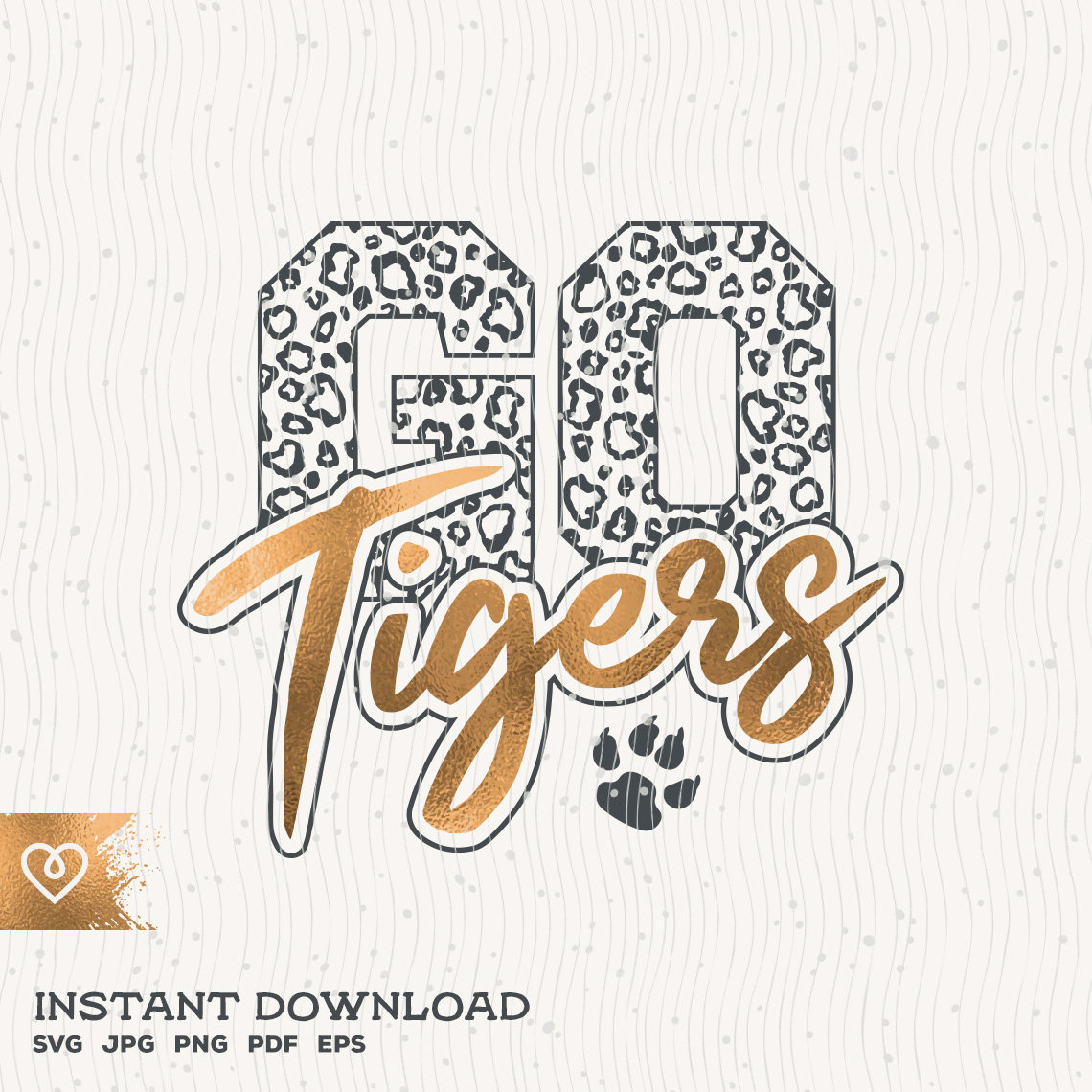 Go Tigers Svg School Spirit Png Tiger Pride Cheer Svg Tiger - Etsy