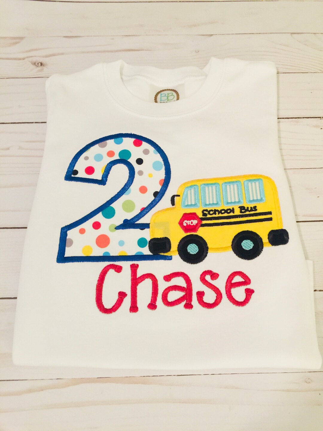School Bus Birthday T-shirt, Personalized Birthday Shirt, School Bus ...