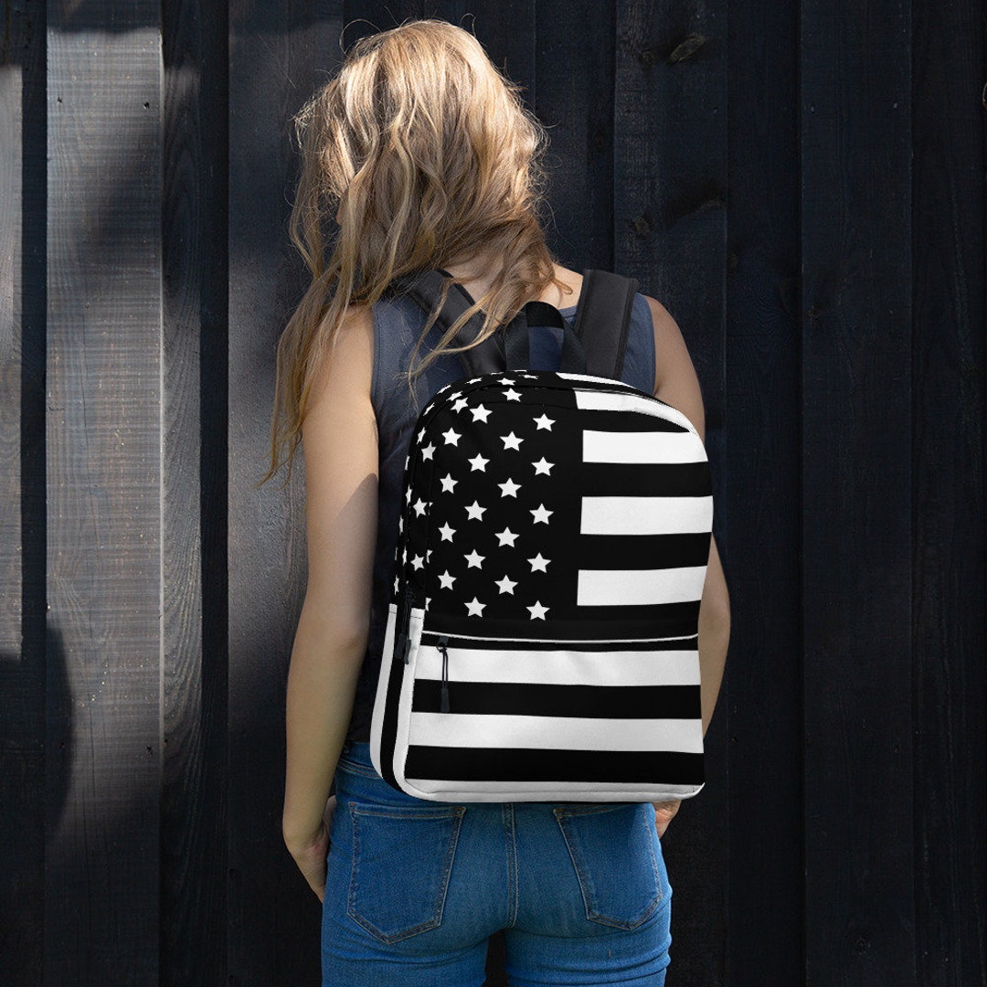 American Flag Backpack - Etsy