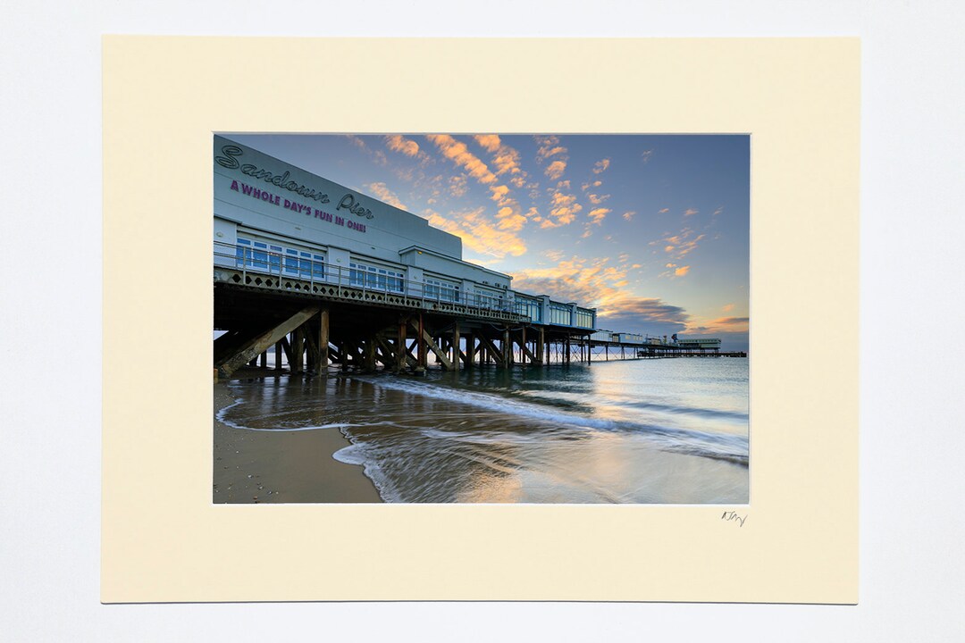 7x5″, A4 or A3 Photo in Ivory or White Mount With Oak or Black Frame ...