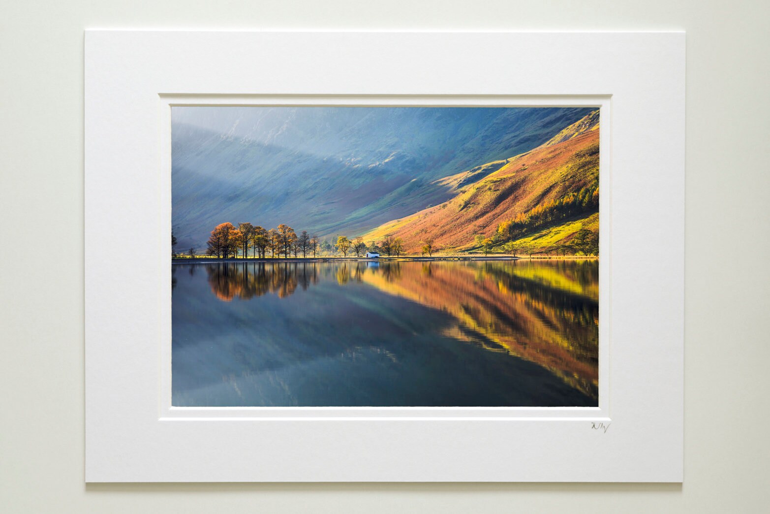 Fotografía de 7x5, A4 o A3 de Andrew Ray en una montura blanca con ...