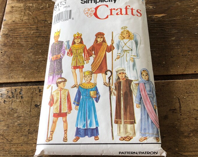 Simplicity Crafts Pattern #8153 Nativity Costumes - Etsy