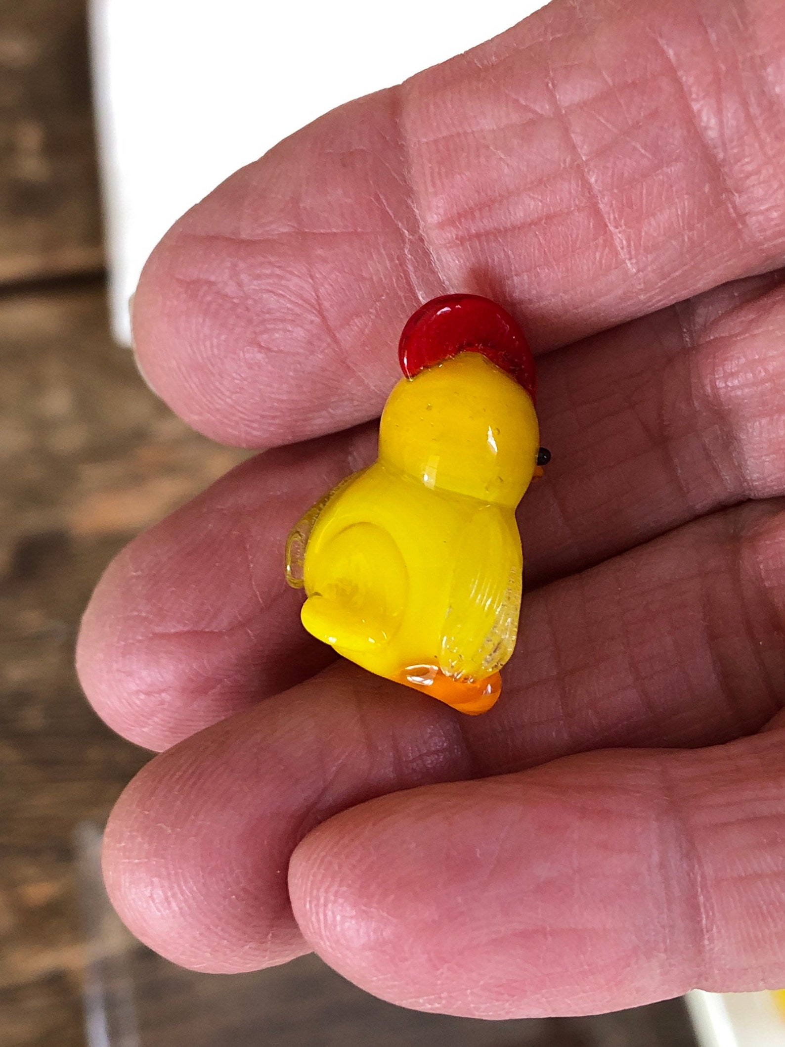 Glass Easter Baby Chicks Figurines - Etsy