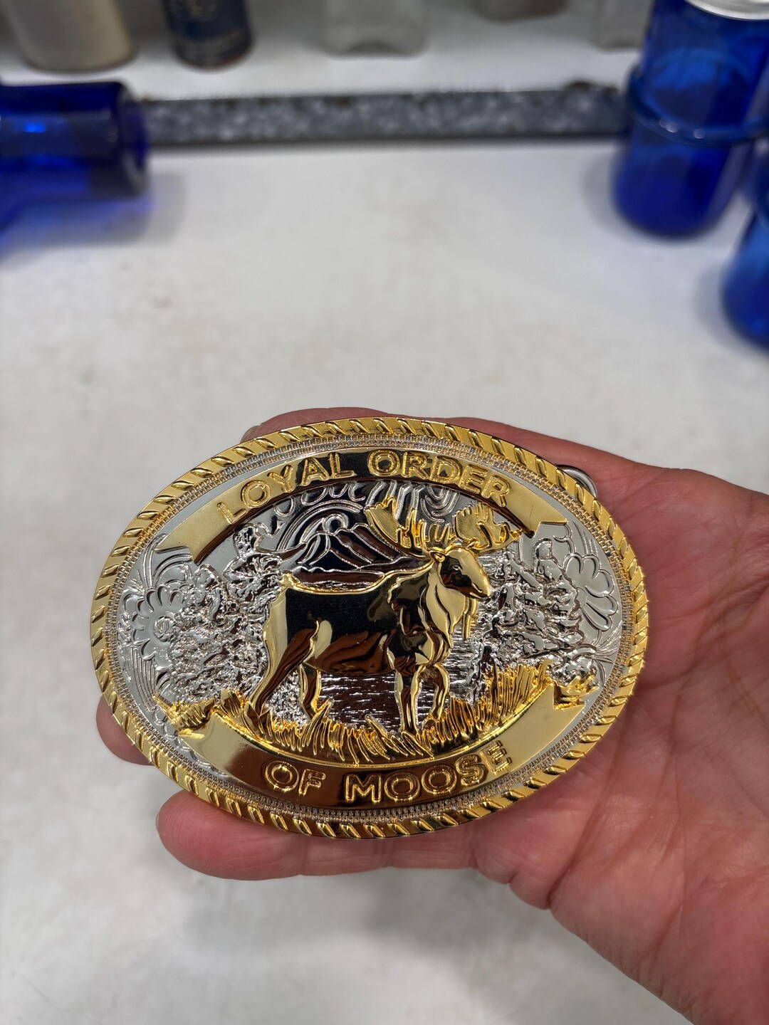 Loyal Order of Moose Belt Buckle - Etsy
