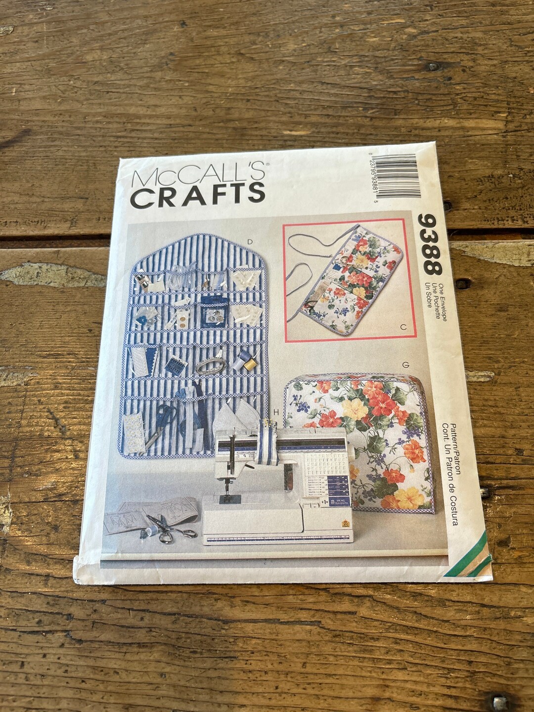 Mccall's Crafts Pattern # 9388 Sewing Accessories - Etsy