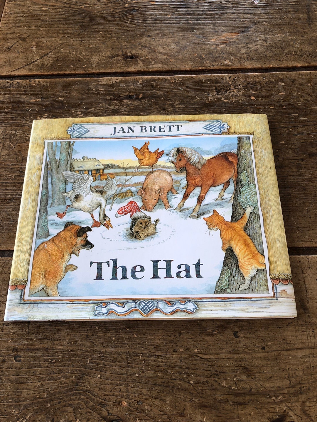 The Hat by Jan Brett - Etsy