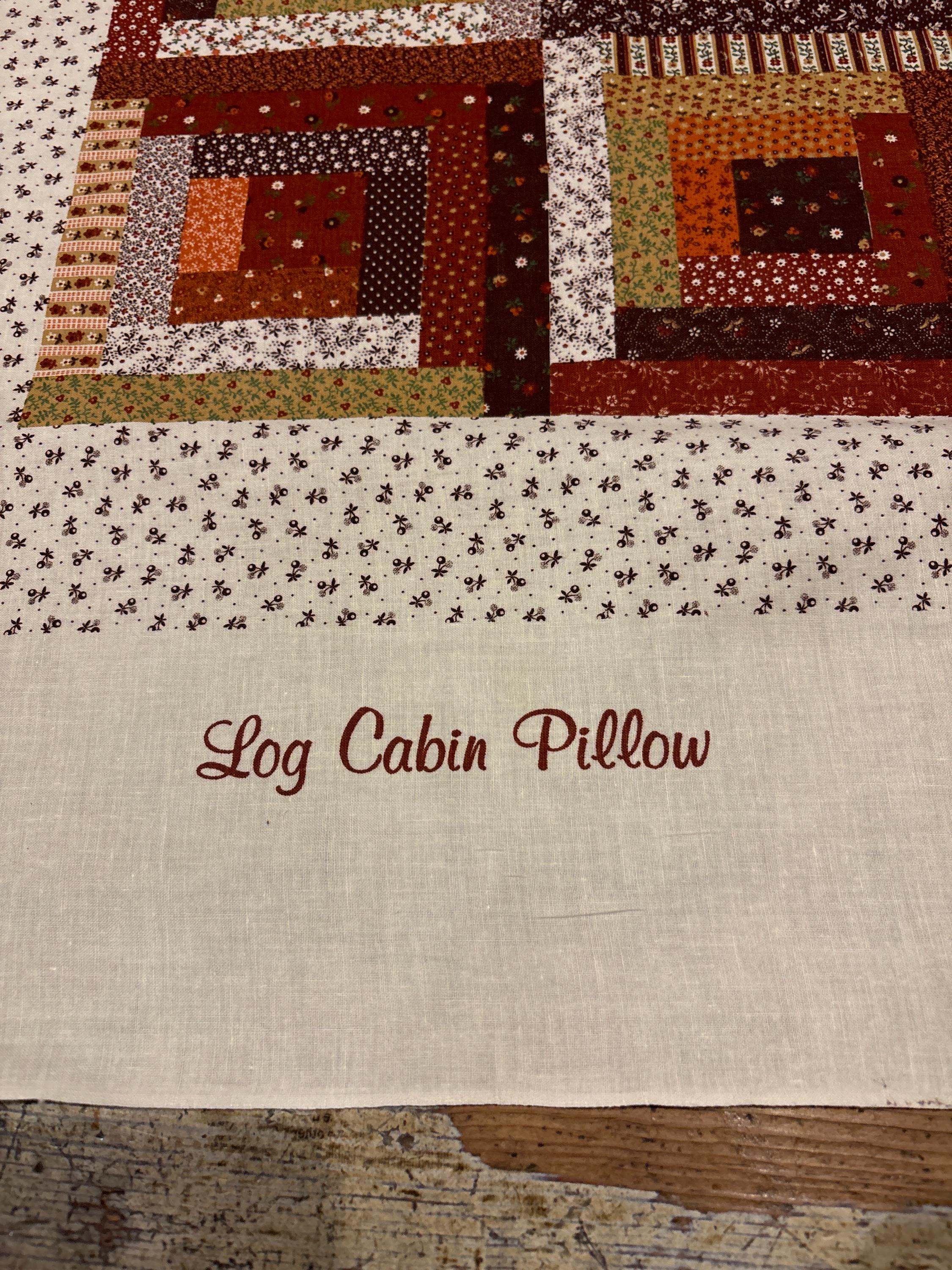 Cranston VIP Log Cabin Fabric Pillow Panel - Etsy Canada
