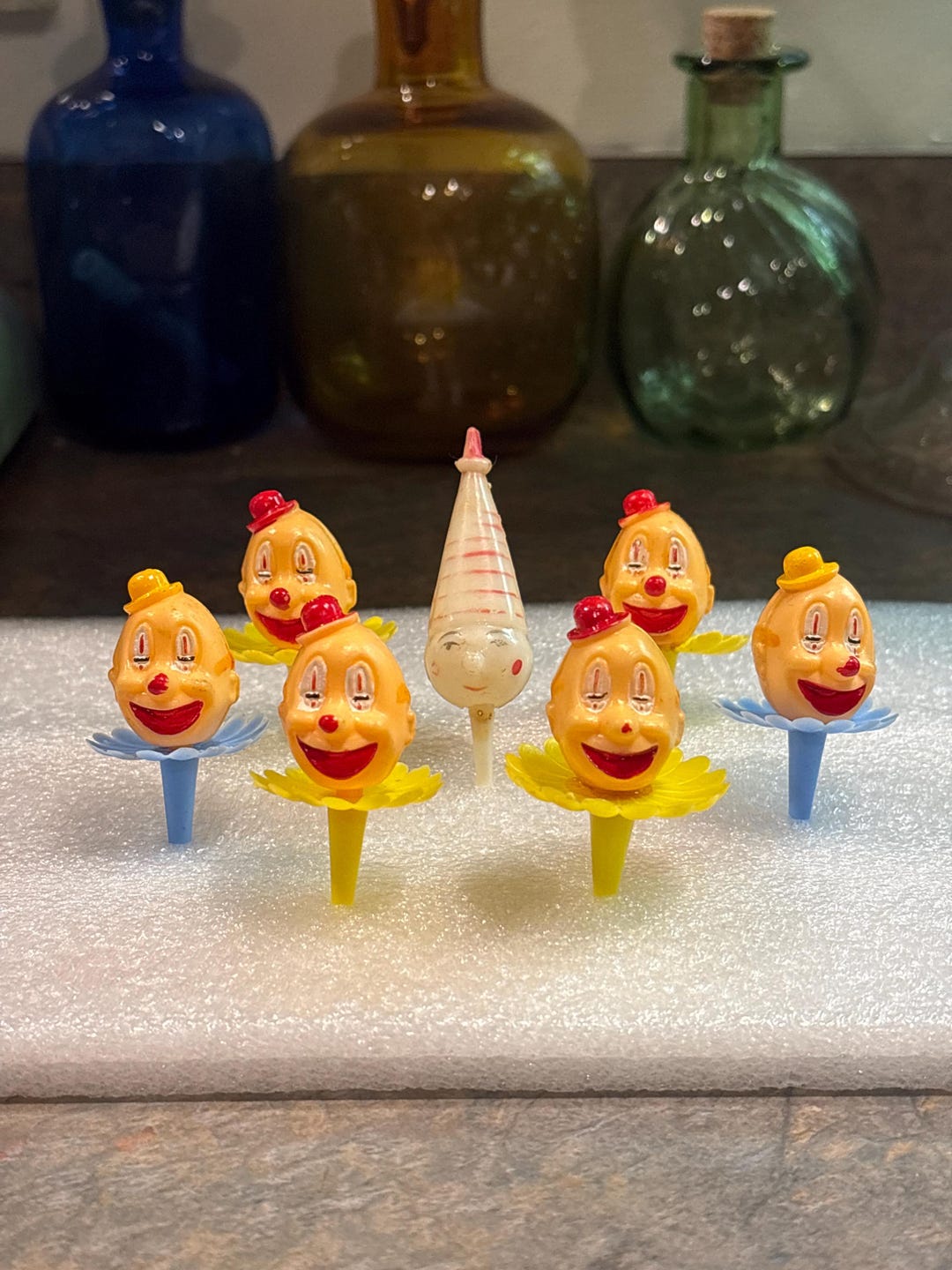 Vintage Clown Cake Toppers - Etsy