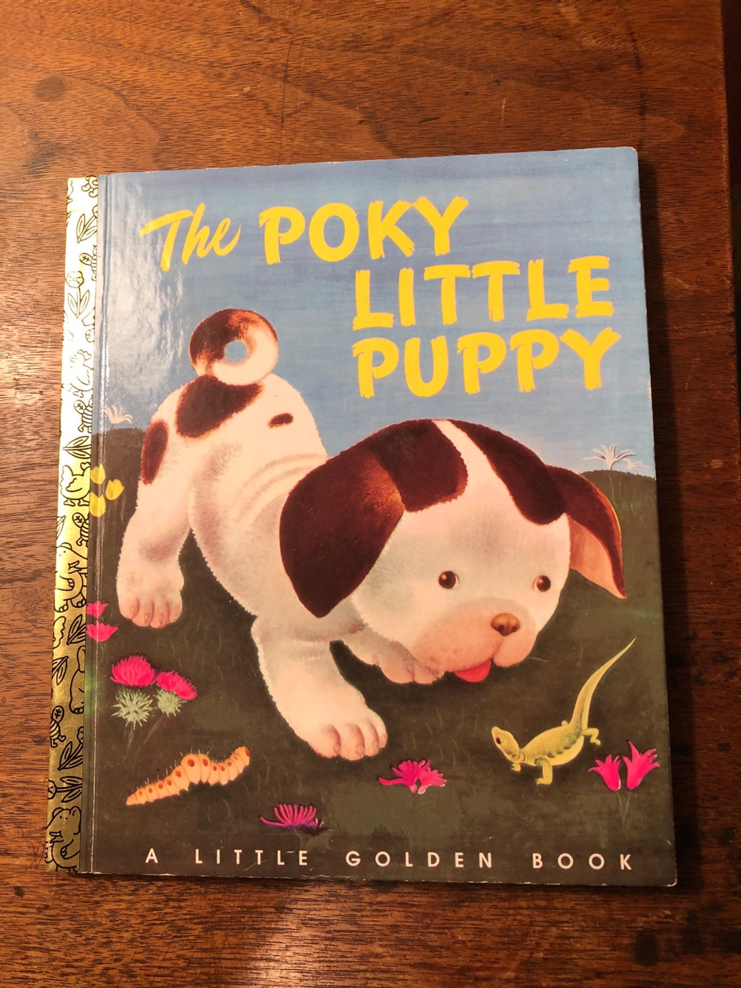 A Little Golden Book the Poky Little Puppy - Etsy