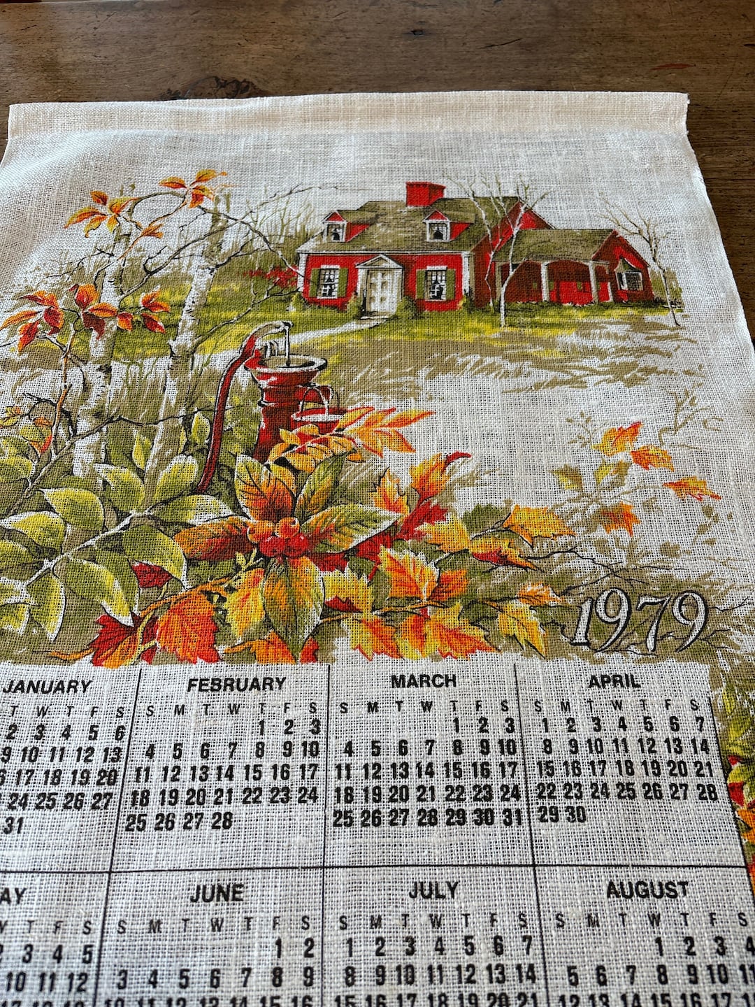 1979 God Bless This House Calendar Towel - Etsy