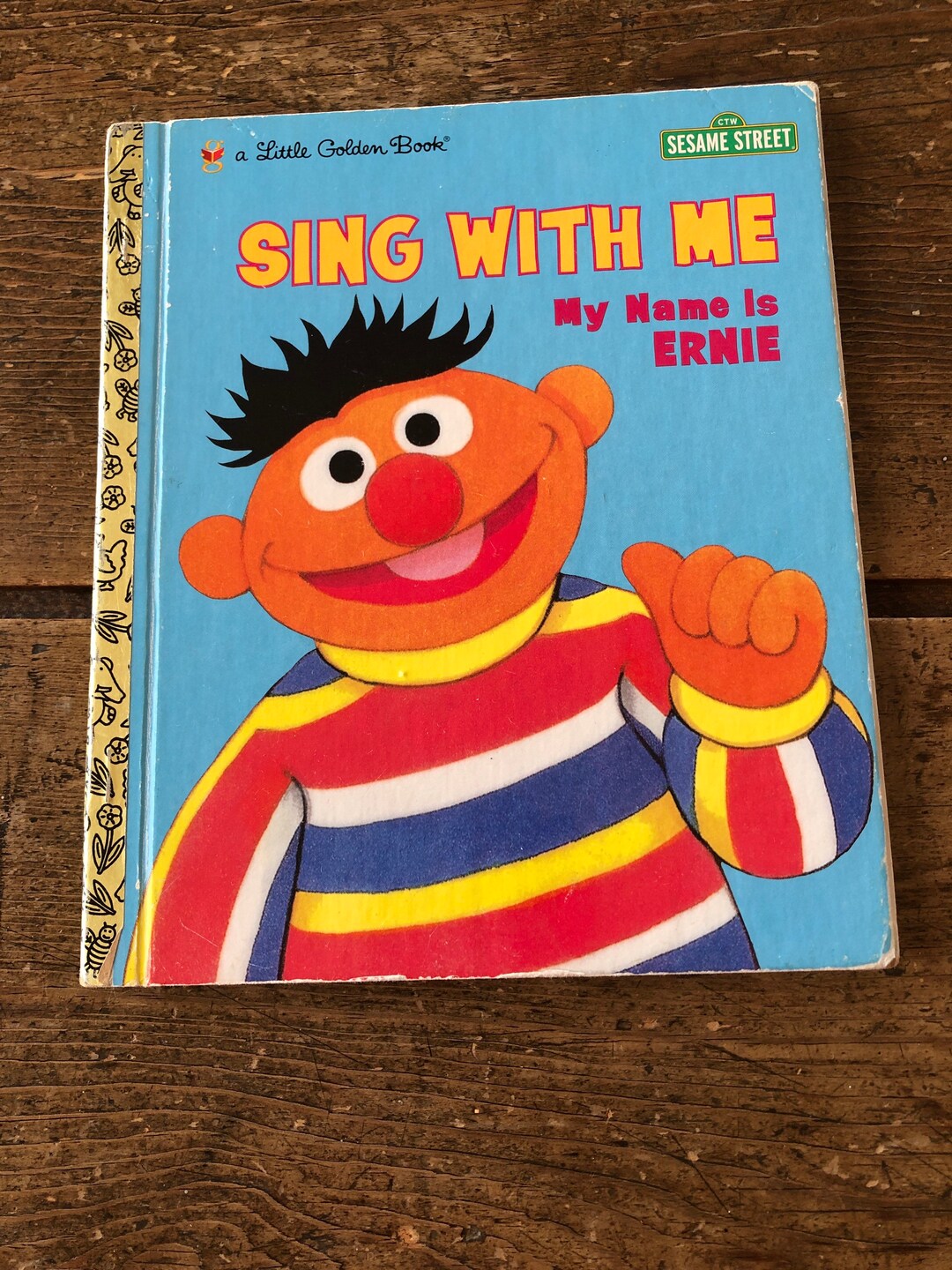 A Little Golden Book Sing With Me - Etsy