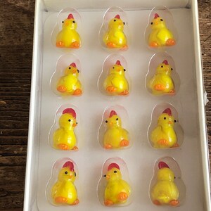 Glass Easter Baby Chicks Figurines - Etsy