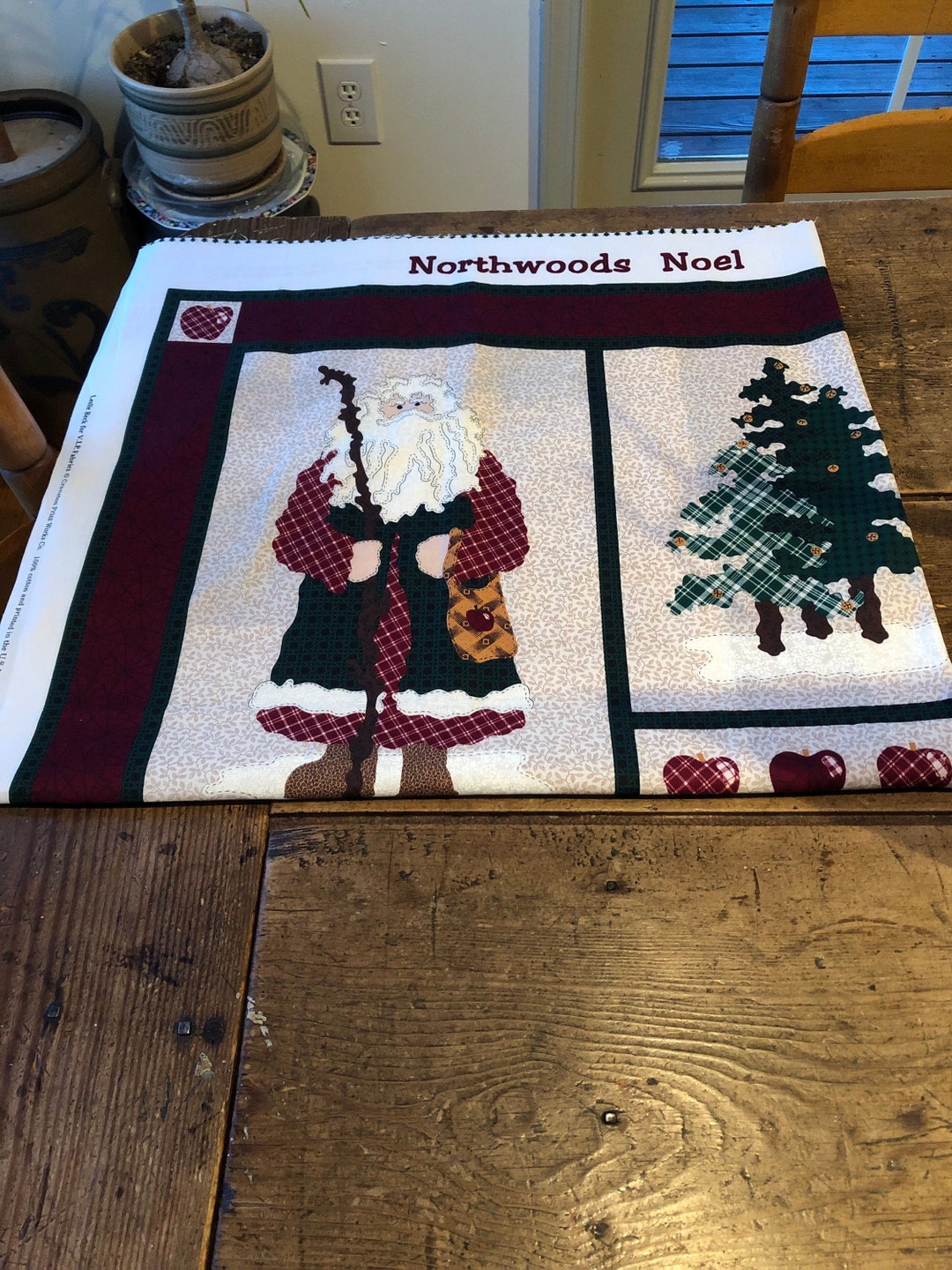 Cranston VIP Northwood Noel Wall Hanging Panel - Etsy