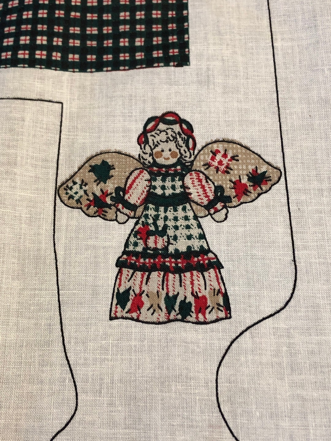Country Angel Fabric Panel - Etsy