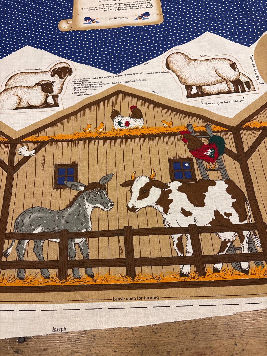 Cranston VIP Keepsake Crafts Nativity Scene Panel - Etsy