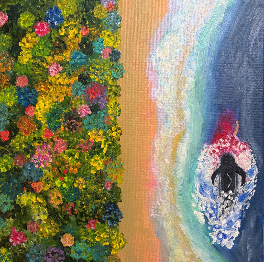 Encounter - Original Acrylic Painting - Etsy