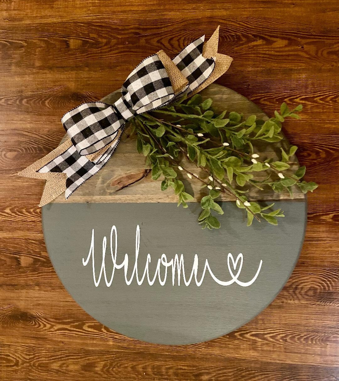 Large Wooden Welcome Sign - Etsy