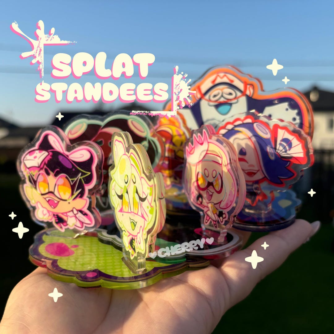 Splat Standees - Etsy