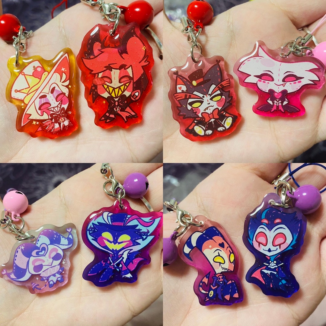 Hellaverse Plushies Phone Charm - Etsy
