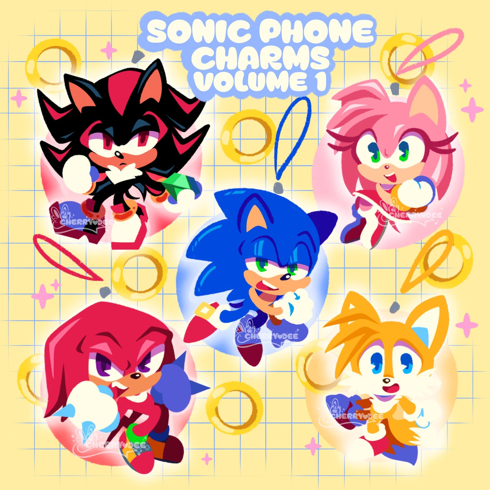 Sonic Phone Charms [PREORDERS] - Etsy Canada