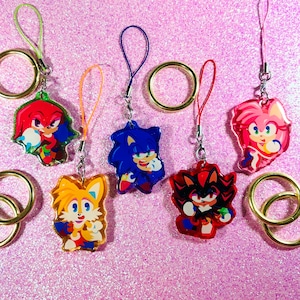 Sonic Phone Charms [PREORDERS] - Etsy
