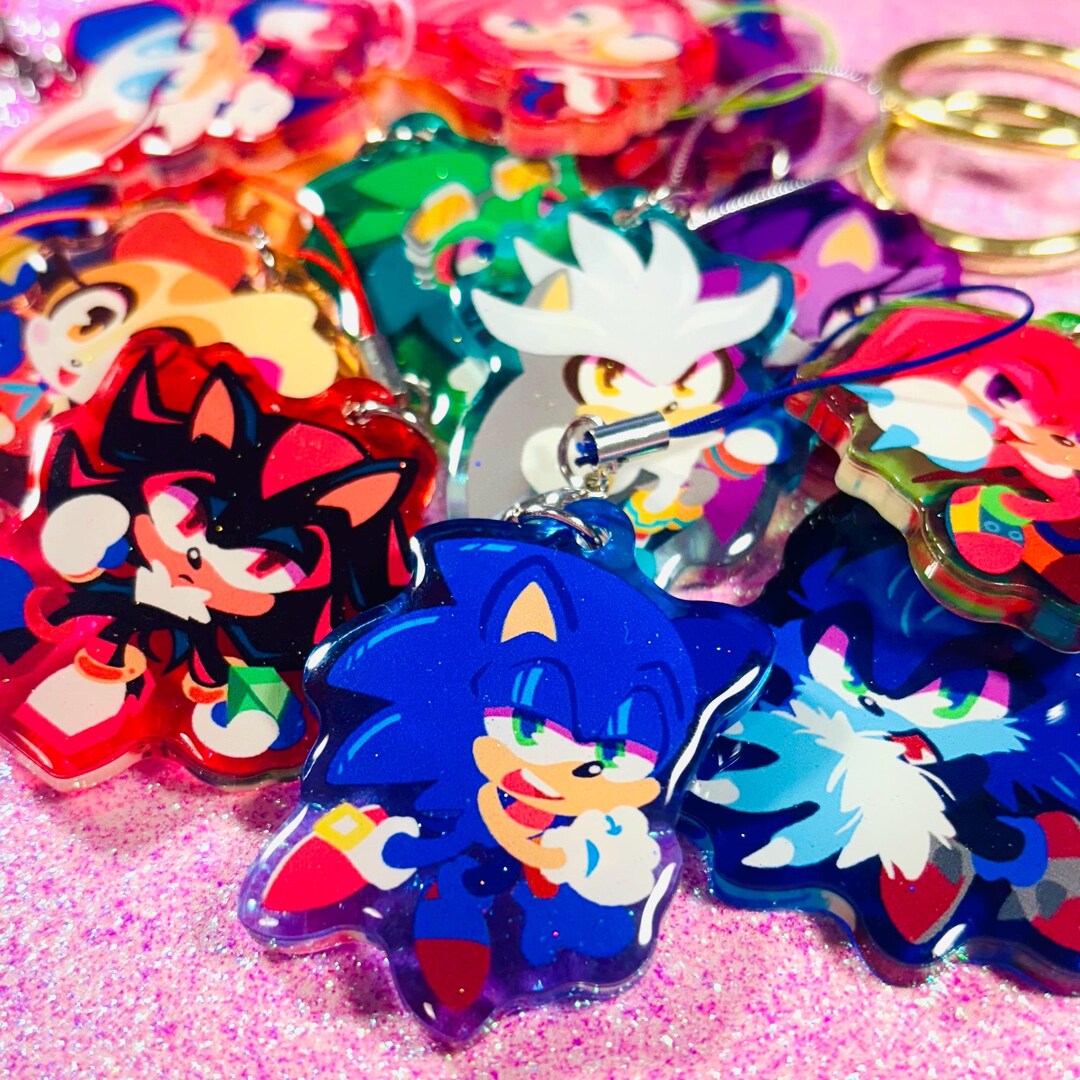 Sonic Phone Charms [PREORDERS] - Etsy