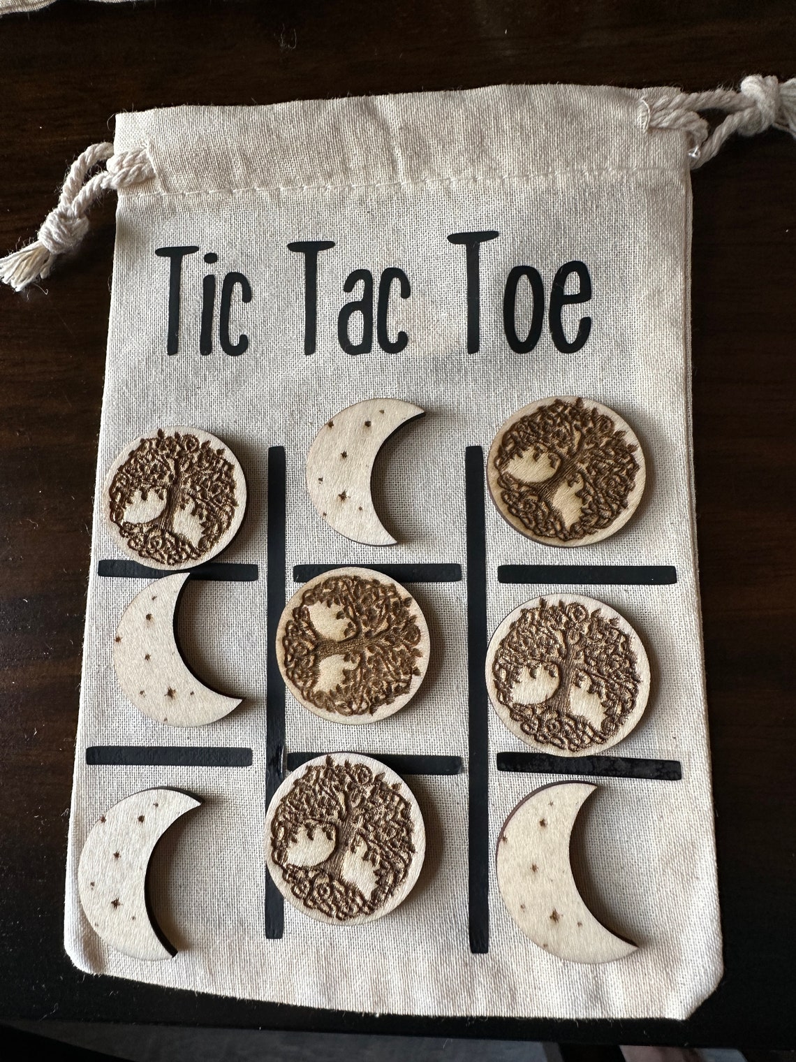 Tic Tac Toe Travel Game - Etsy