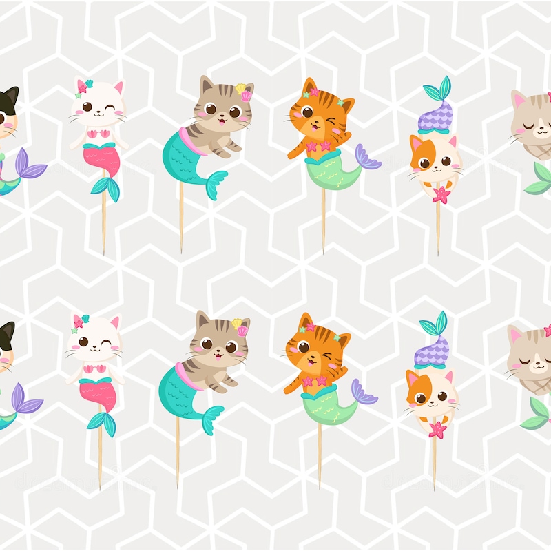 Mermaid Cat - Etsy