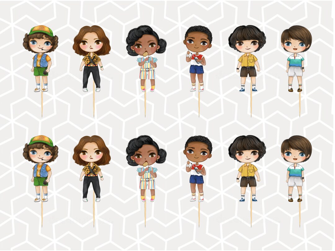 Abnormal Events Cupcake Toppers or Stickers - Etsy