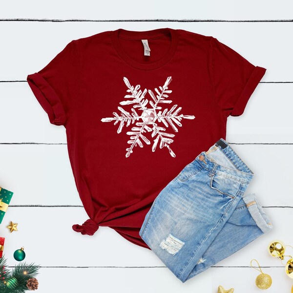 Snowflake Shirt - Etsy