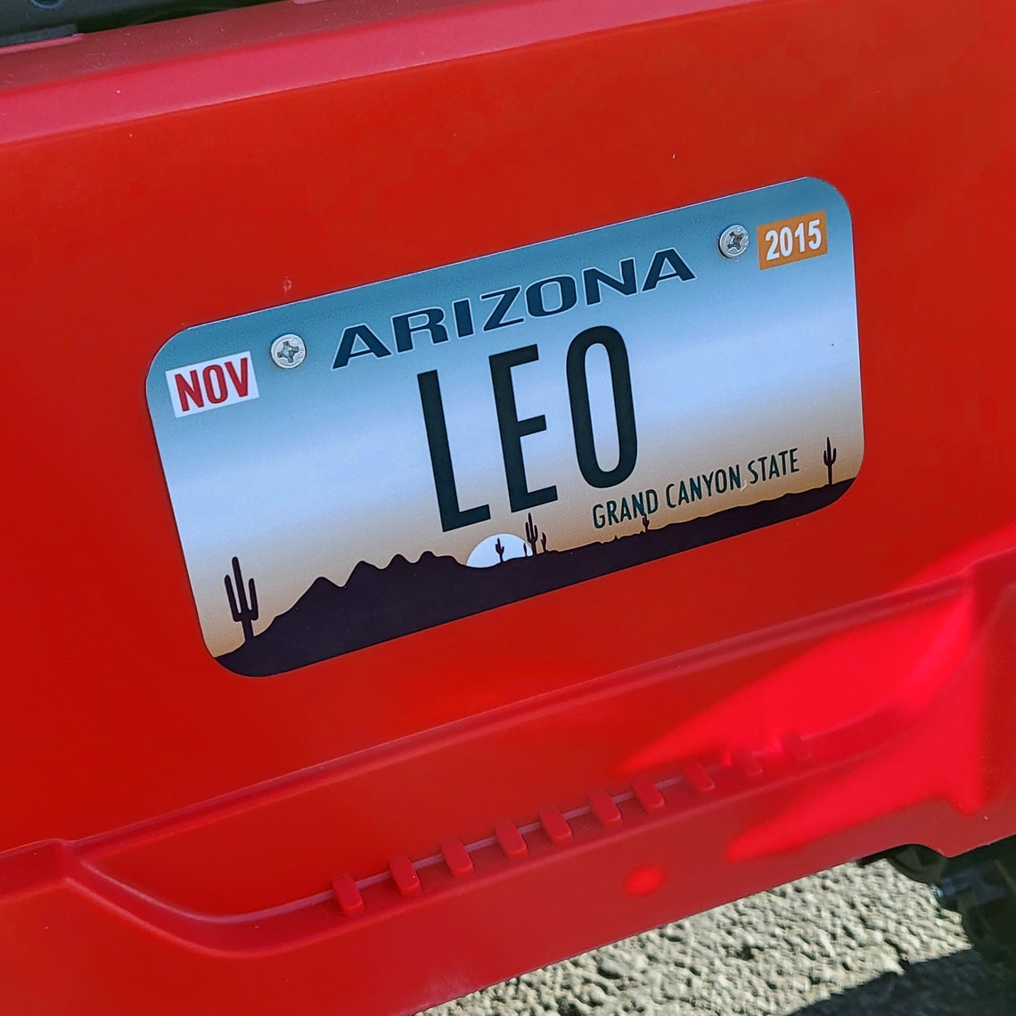 Mini State License Plates Custom Bicycle License Plate - Etsy