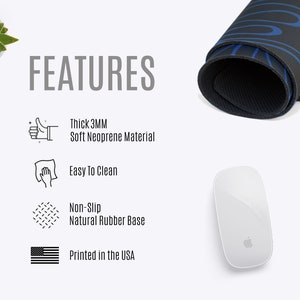 NASA Desk Mat, Large Gaming Mouse Pad, Desk Pad 10x16 12x18 14x24 18x36 ...