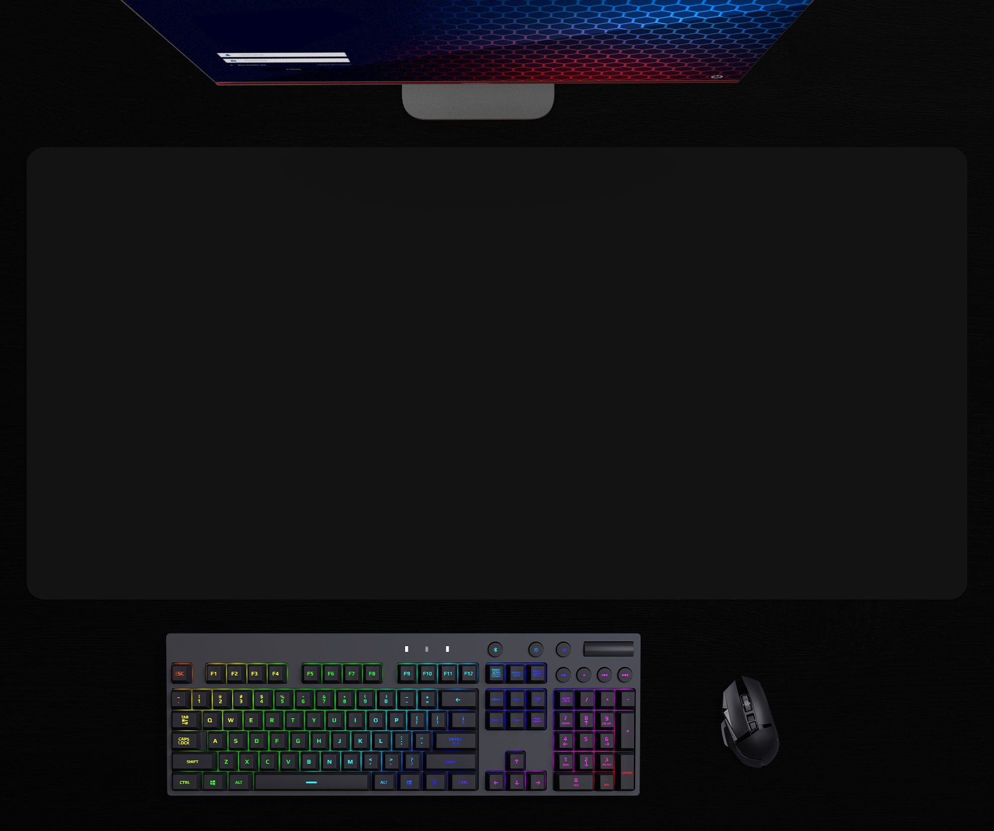 Plain Black Desk Mat Large Black Gaming Mousepad XXL Black - Etsy