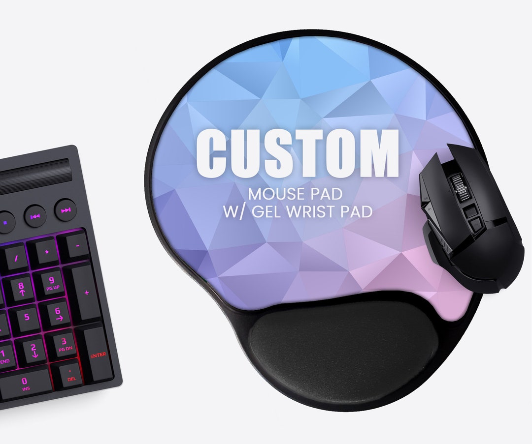 Custom Mouse Pad With Gel, Personalized Gaming Mousepad | Wallet&heart ...