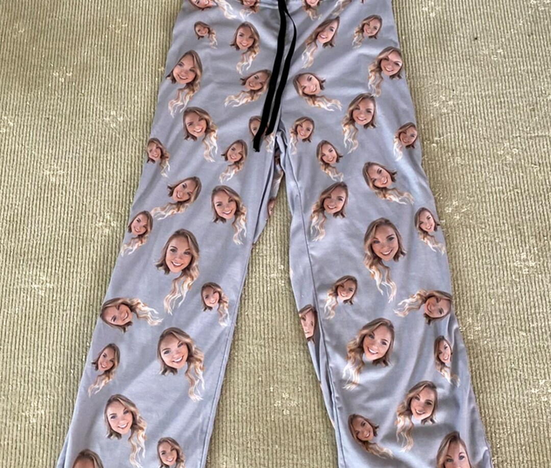 Custom Photo Pajama Pants - Etsy