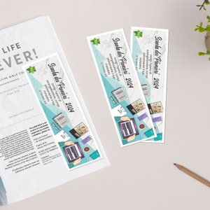 JW Pioneer School 2024 Italian Bookmarks for Pioneers 2024 Gifts for ...