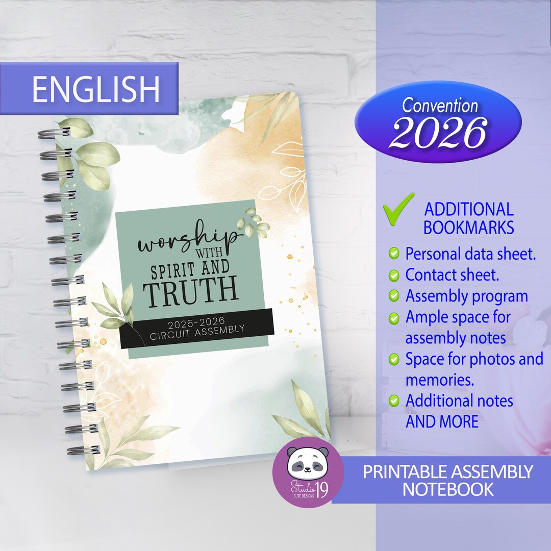 Circuit Assembly Notes Journal 2025 “worship With Spirit and Truth ...