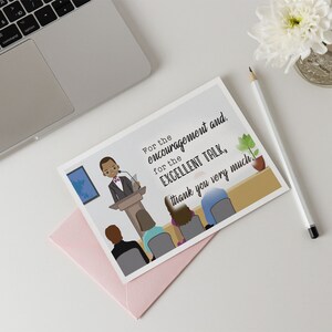 JW Digital and Printable Postcard for Speakers: "thanks ...