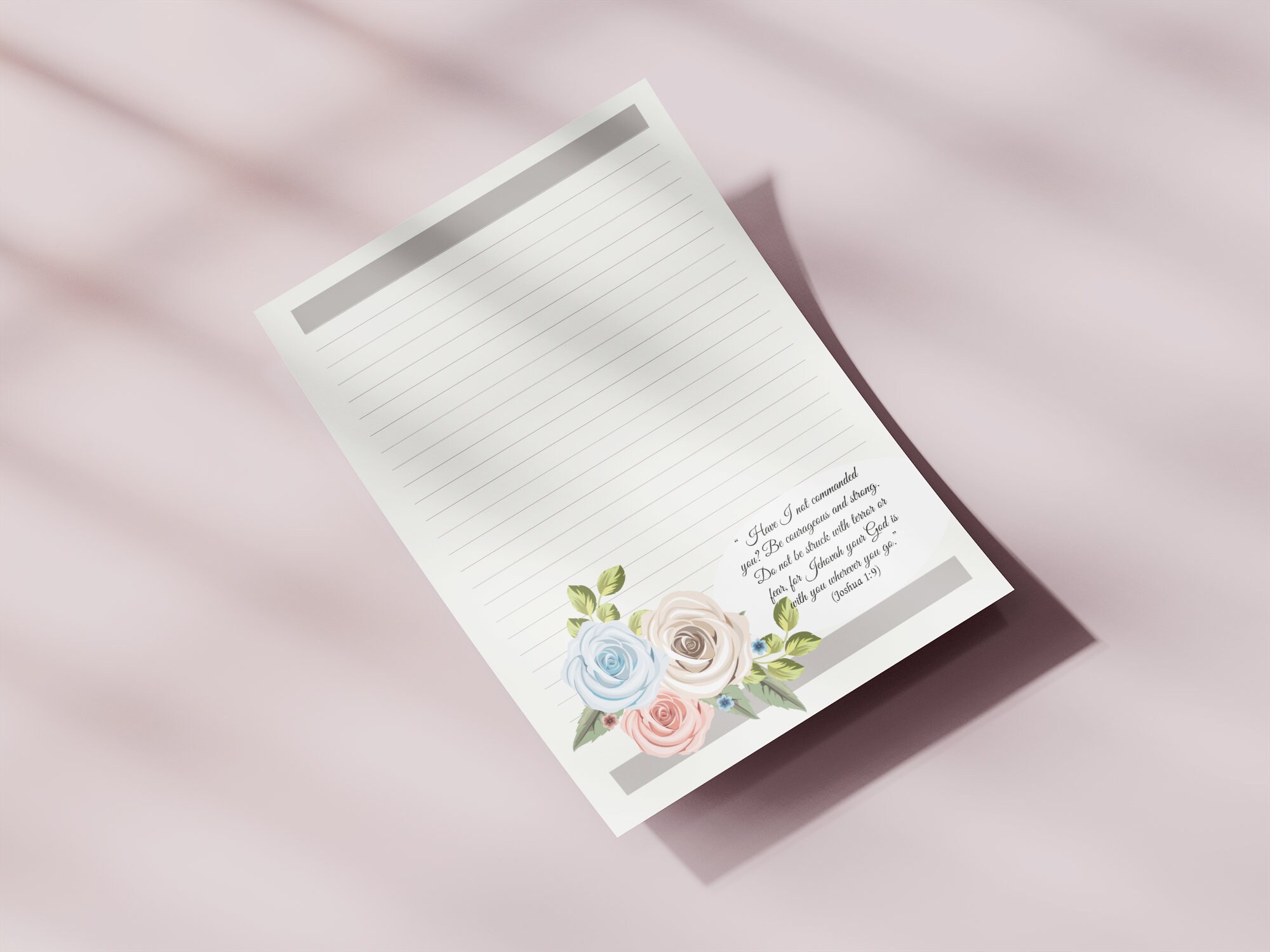 Jw Letter Writing. "flowers" . Printable - Etsy