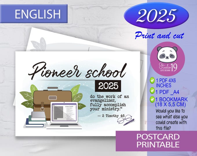 JW Pioneer School Postcards - Tips and Tricks for School Jehovah’s ...