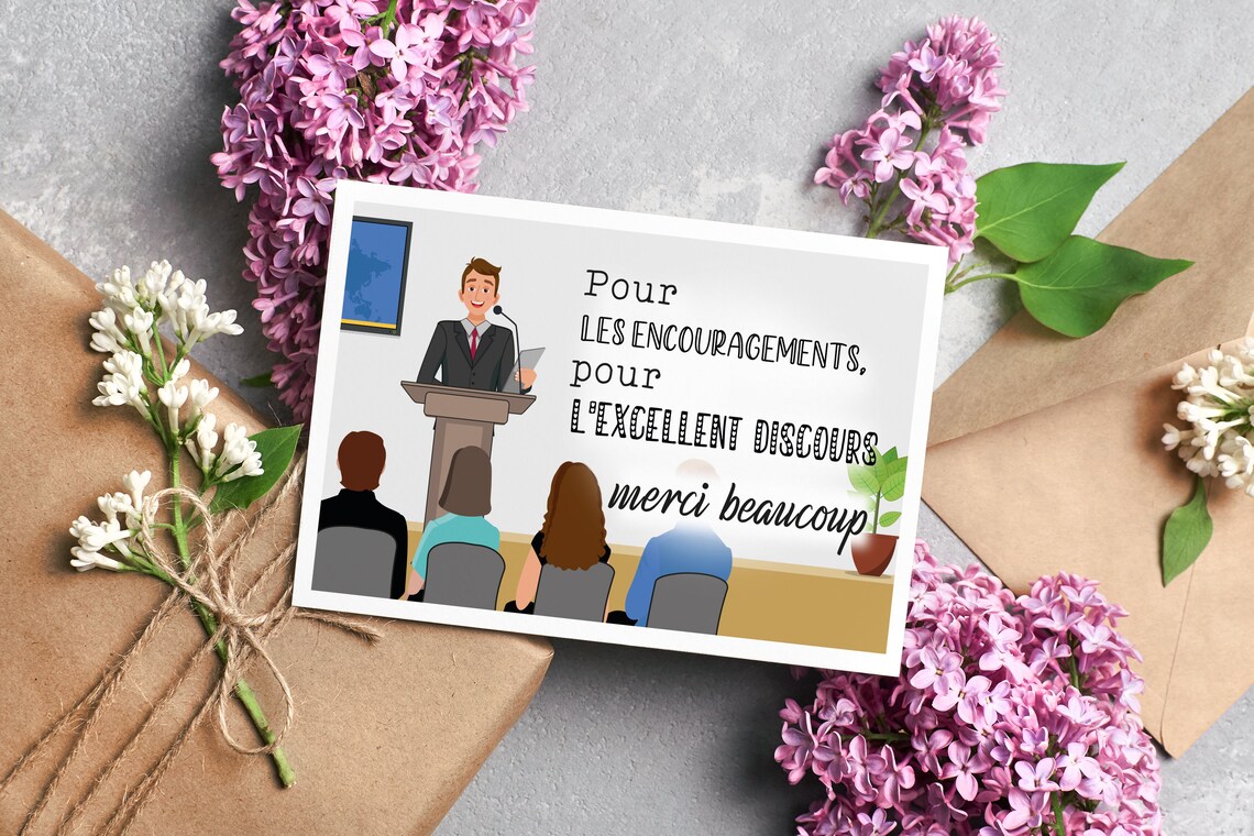 JW Digital and Printable Postcard for Speakers: "thanks ...
