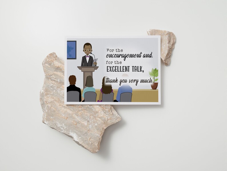 JW Digital and Printable Postcard for Speakers: "thanks ...