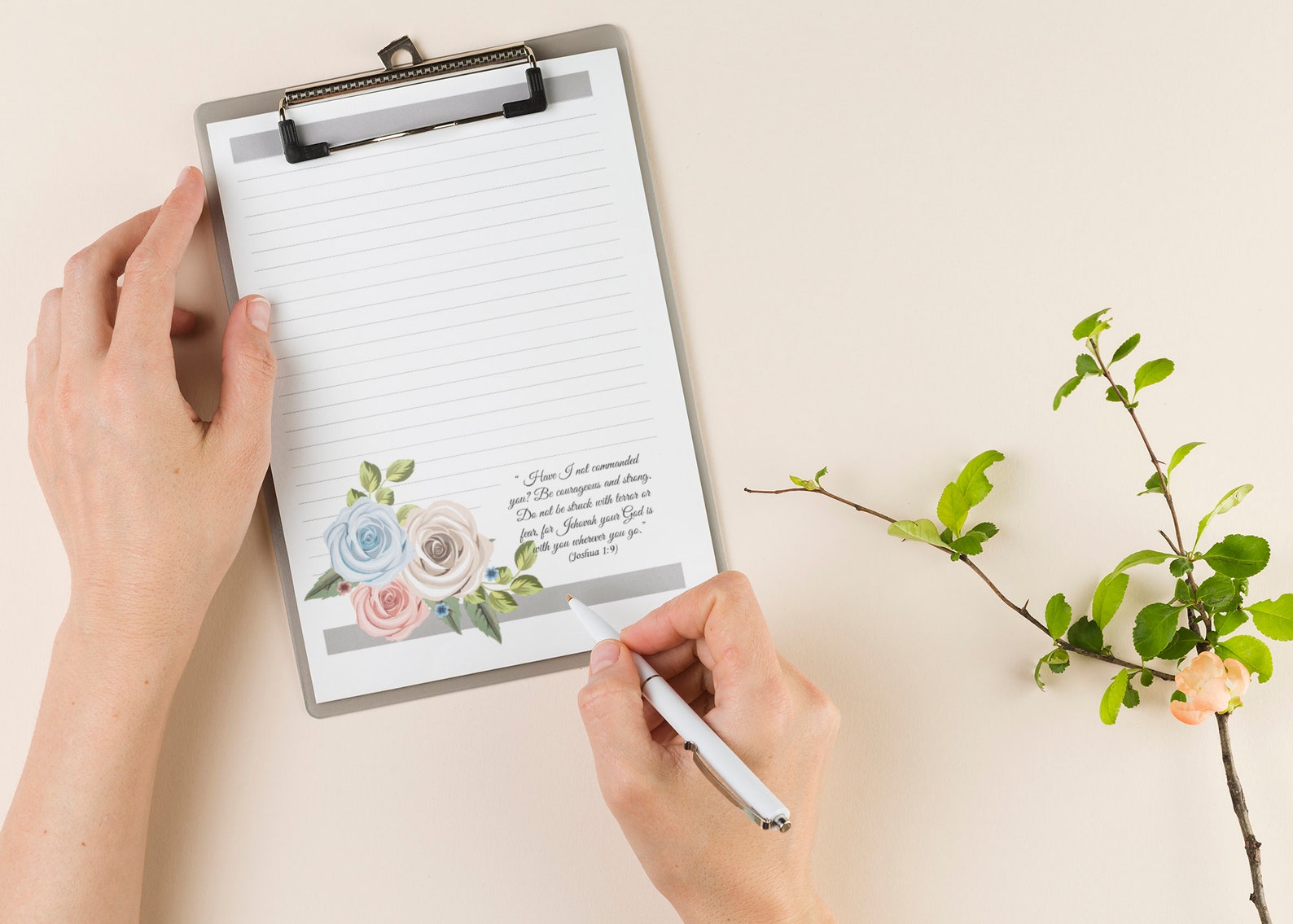 Jw Letter Writing. "flowers" . Printable - Etsy