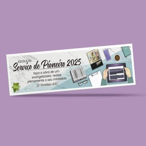 Jw Pioneer School Brazil | Gifts for Pioneer School | Bookmarks ...