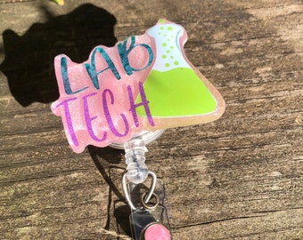 Lab Tech Badge Holder | Etsy