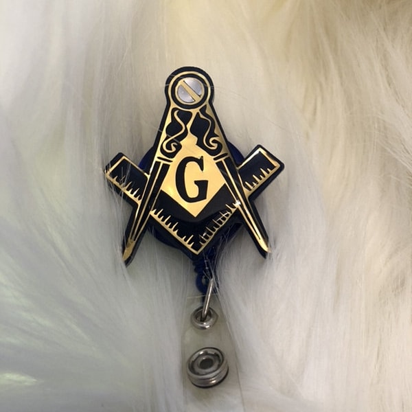 Masonic Name Badge - Etsy